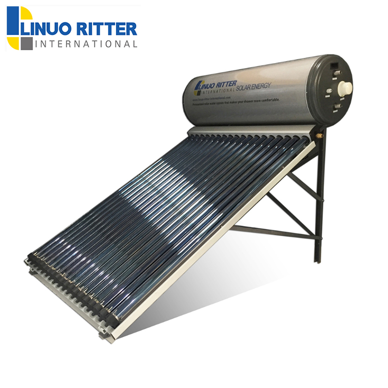 Split High Pressure Evacuated Tube Heat Pipe Solar Water Heater HP-200L - Buy Split High ...